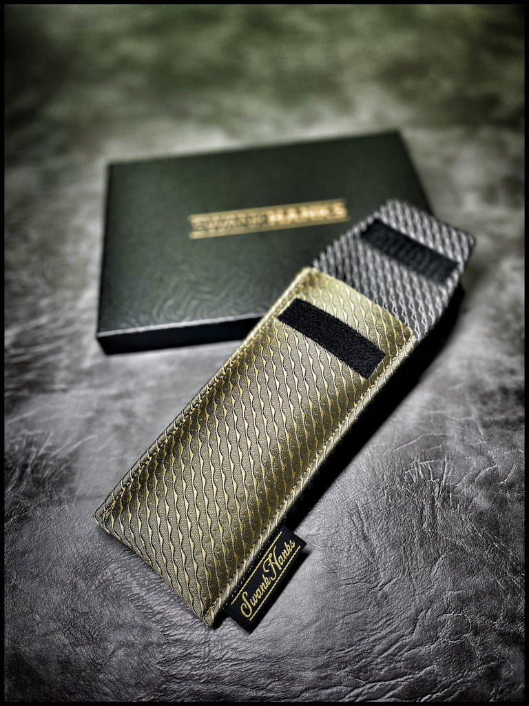 Satin Gold Pouch – SwankHanks